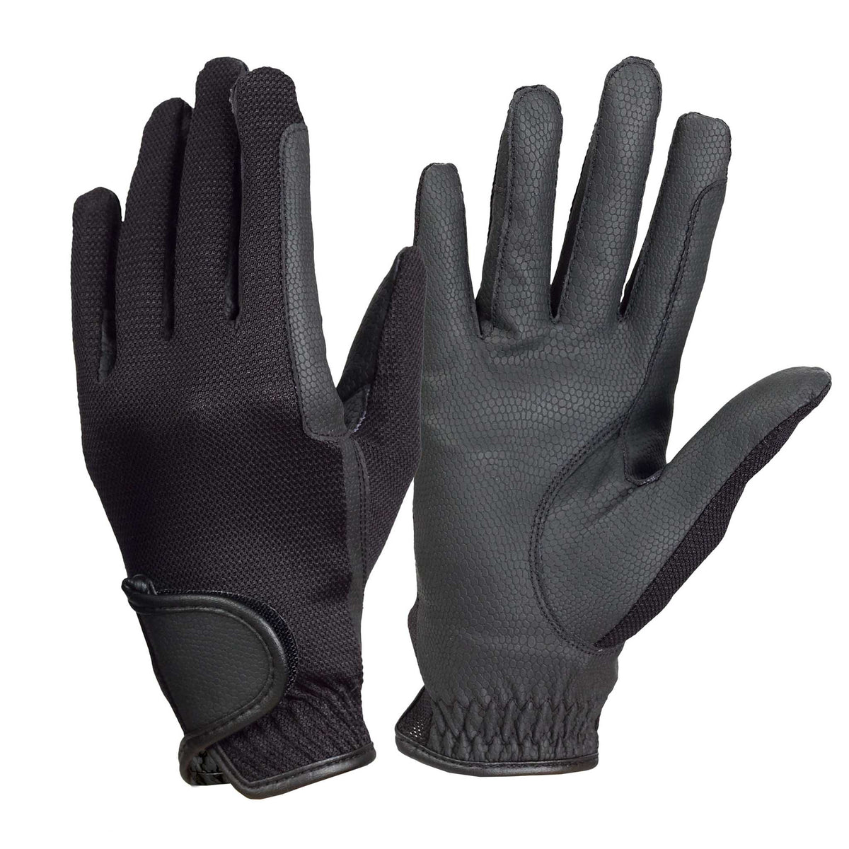 Pro-Grip Summer Riding Show Gloves - Black – Ovation Riding